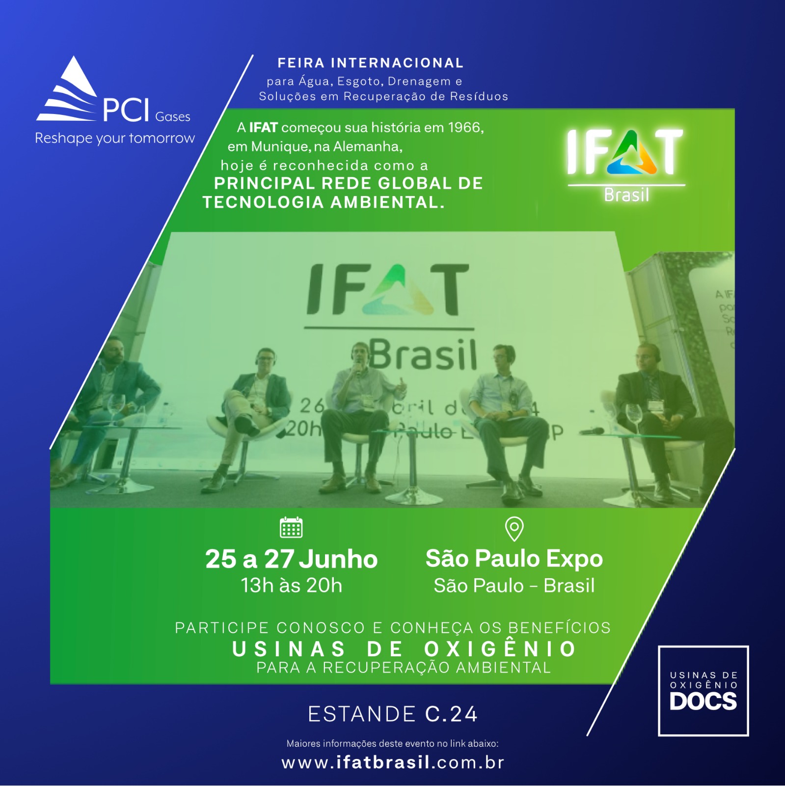 PCI Gases marca presença na IFAT Brasil 2025 com soluções sustentáveis ...